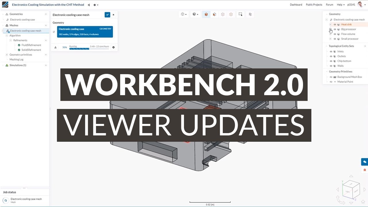 Simscale Workbench 2 0 Viewer Updates Youtube