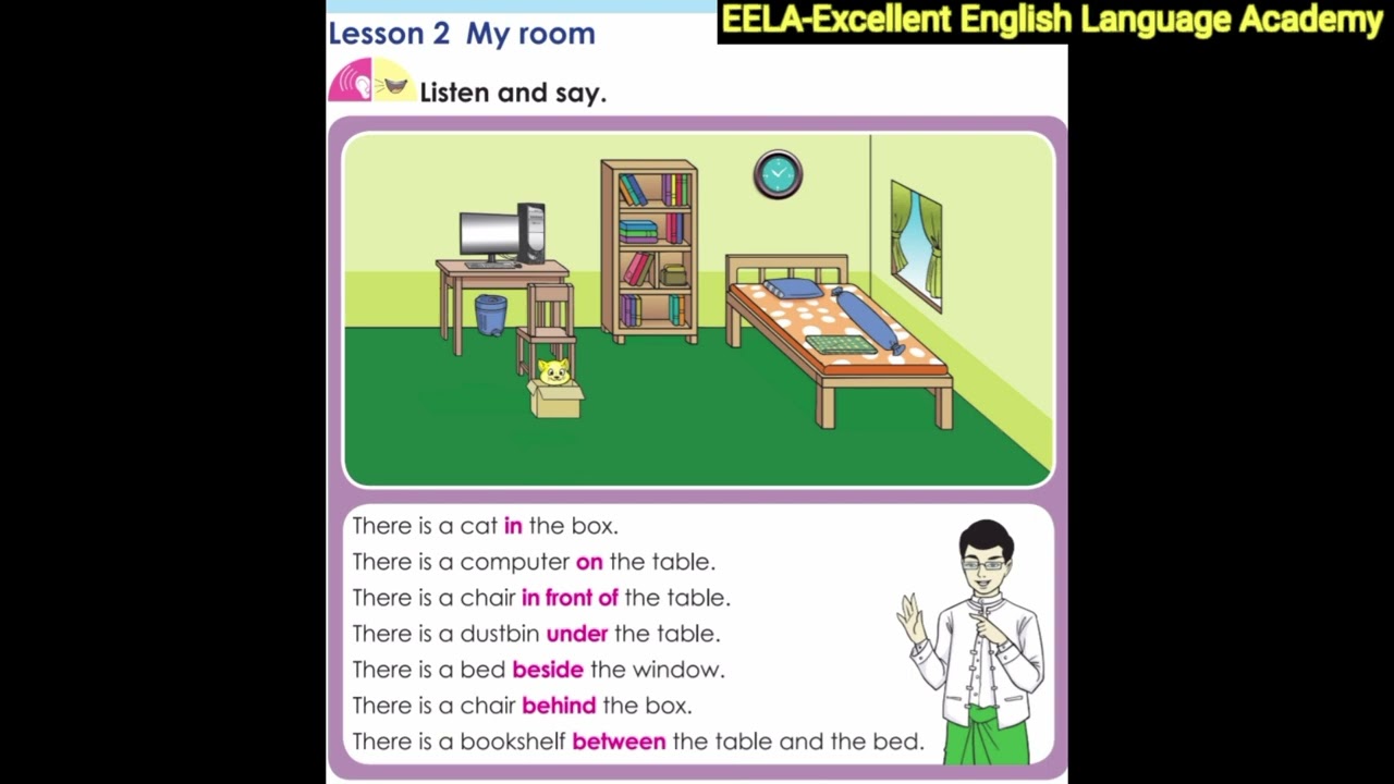 Grade 3 Unit 3 Lesson 2 My Room Eela Excellent English Language