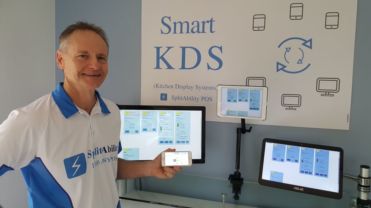 Pos Kitchen Display System Smart Kds Youtube