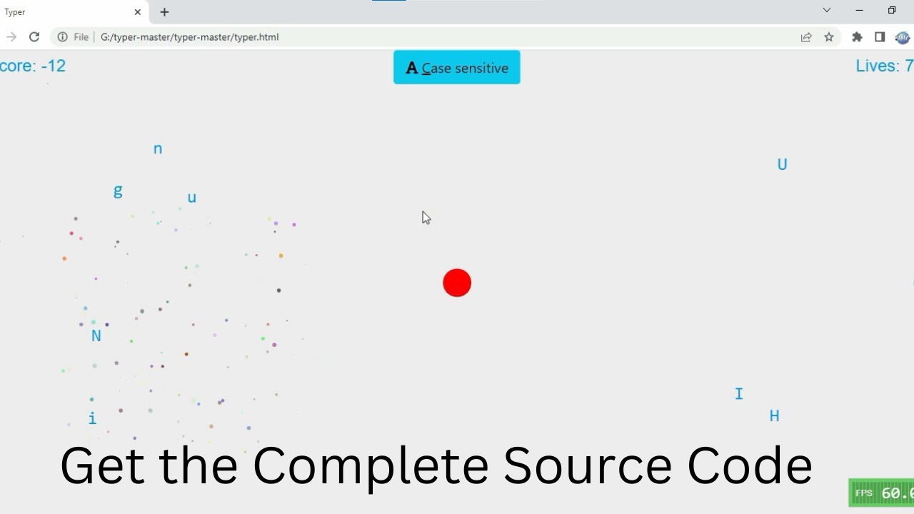 Typing Game With Source Code Html Css And Javascript