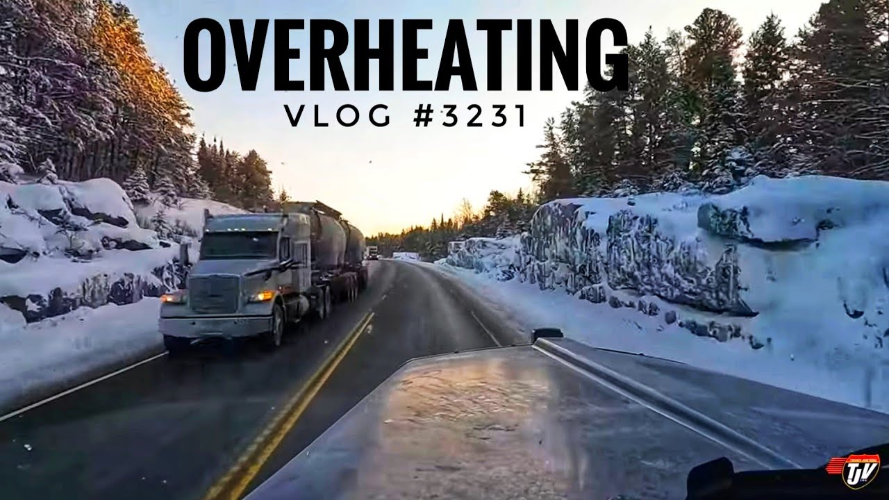 Overheating My Trucking Life Vlog 3231 Youtube
