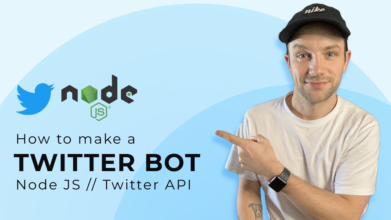 How To Create A Twitter Bot With Node Using The Twitter Api Youtube