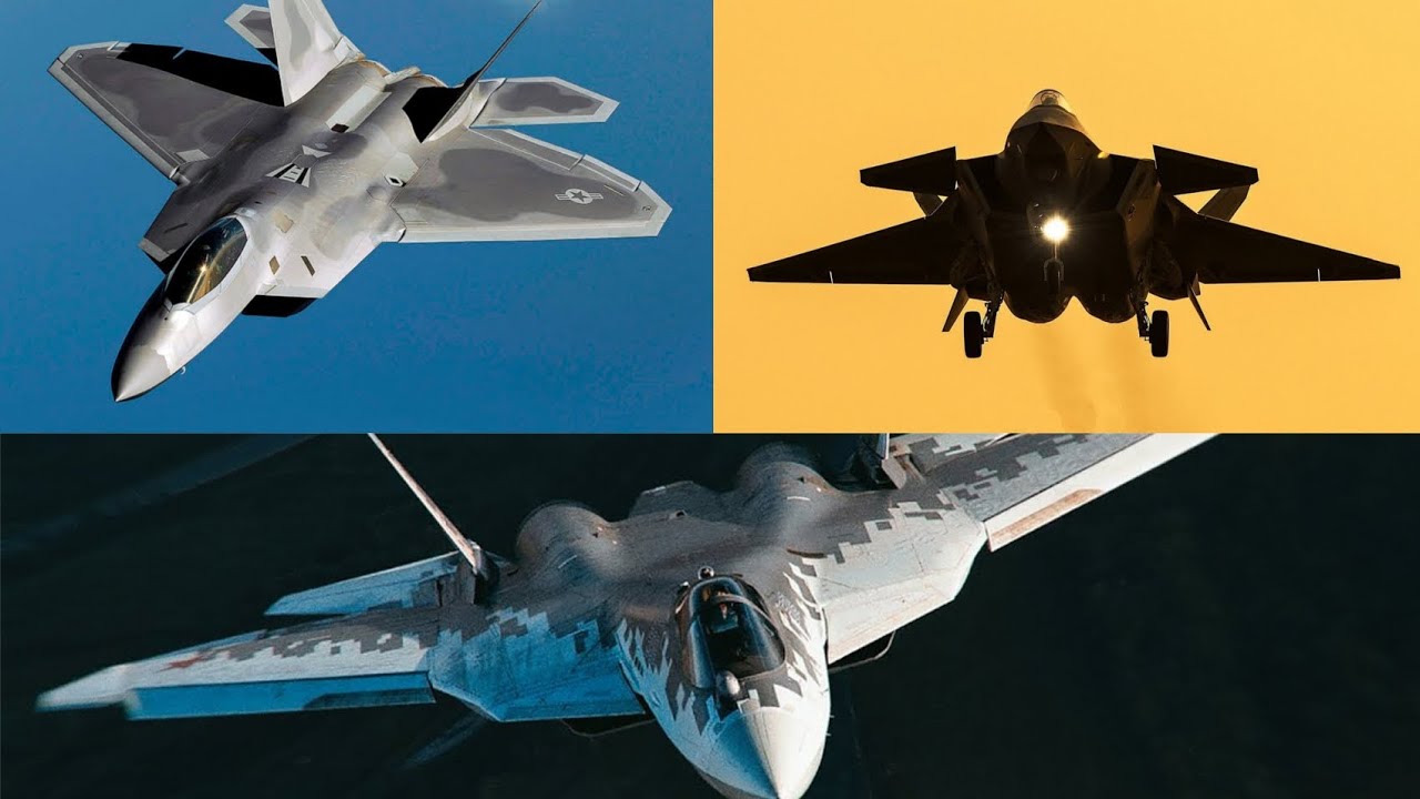 J20 Vs Su57 Vs F22 Youtube