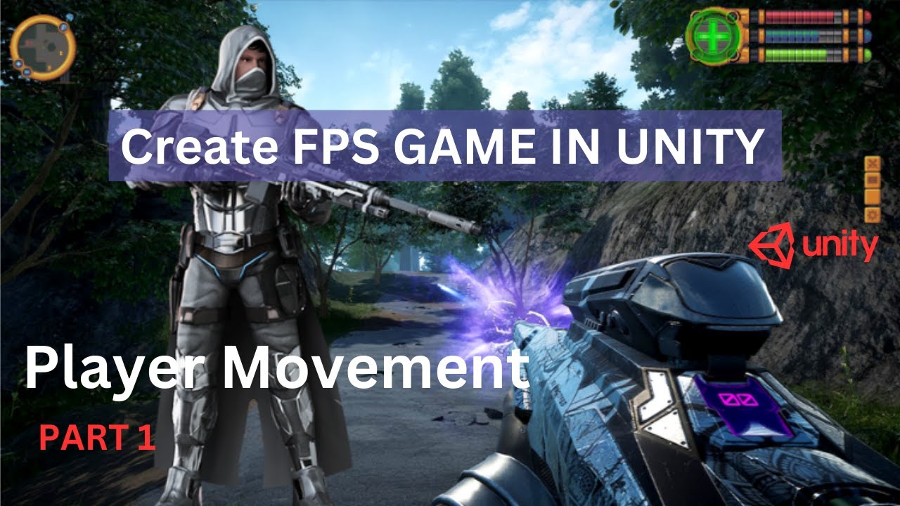 1 How To Create Fps Game In Unity For Beginners Player Movement