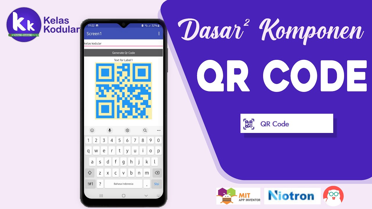 Qrcode Membuat Kode Barcode Kodular Mit App Inventor Appybuilder