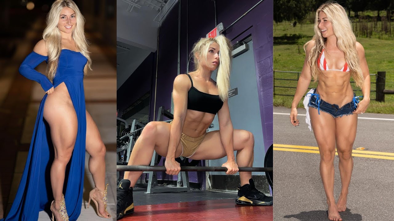 Carriejune Anne Bowlby Miss Carrie June Hardcore Workout Compilation