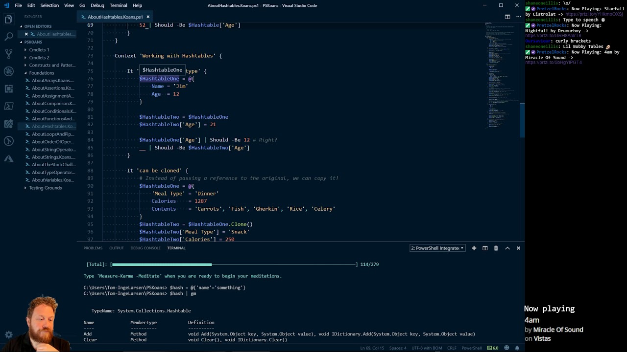 Letsplay Powershell Pskoans 6 Youtube
