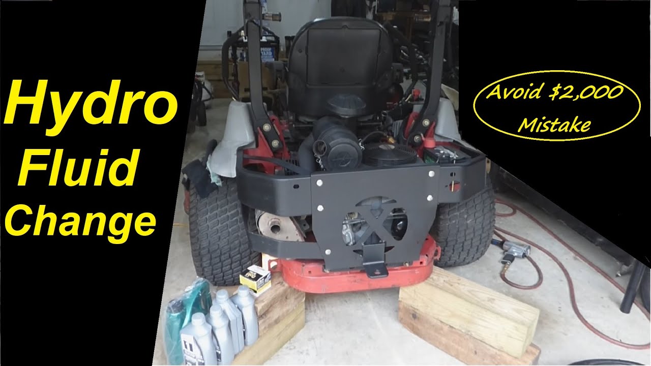 Hydraulic Fluid Zero Turn Mower At Douglas Wilder Blog