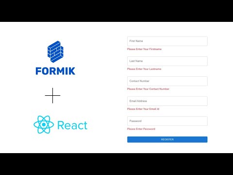 React Formik Tutorial With Yup React Form Validation Youtube