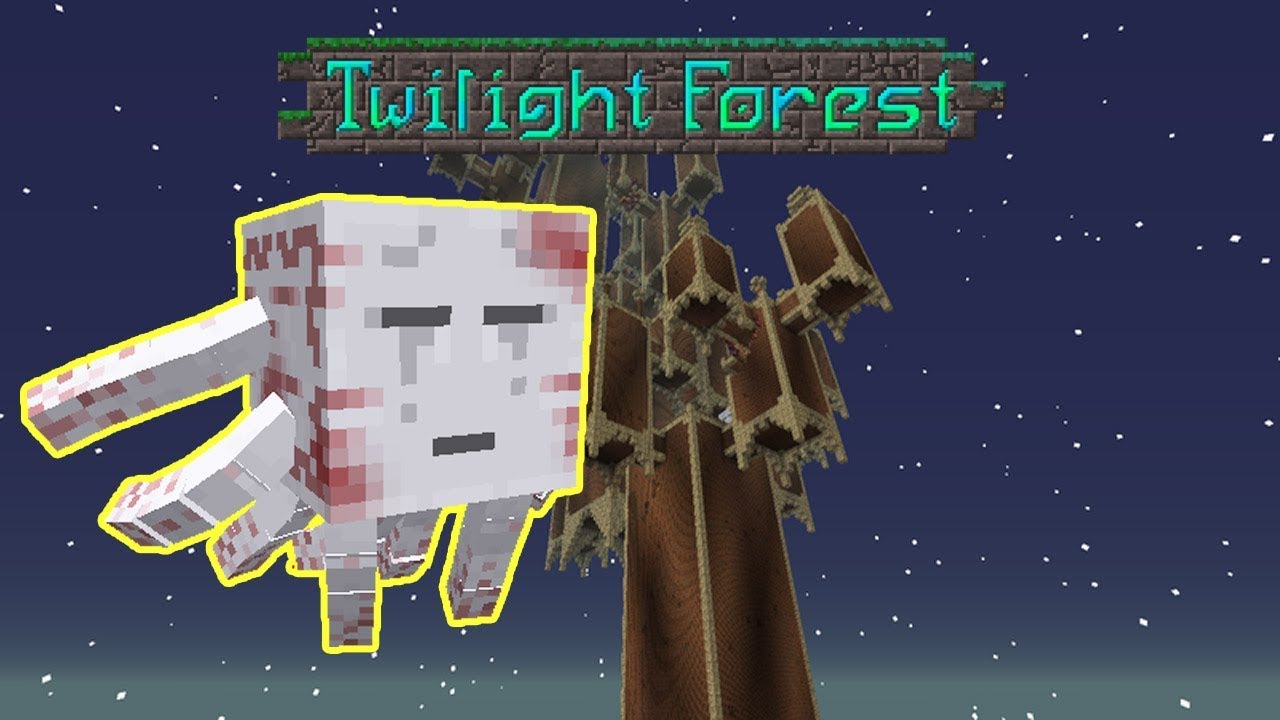 Minecraft Twilight Forest Ur Ghast Boss Battle Youtube