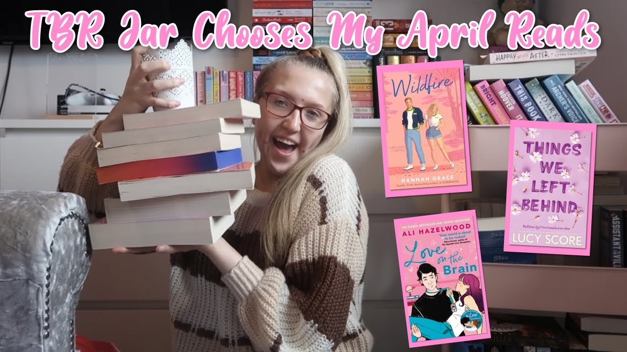 Tbr Jar Chooses My April Reads April Tbr Youtube