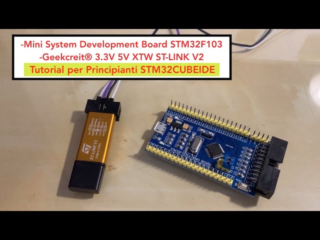 Debug The Stm32 Bluepill Using Swd And St Link V2 In 56 Off