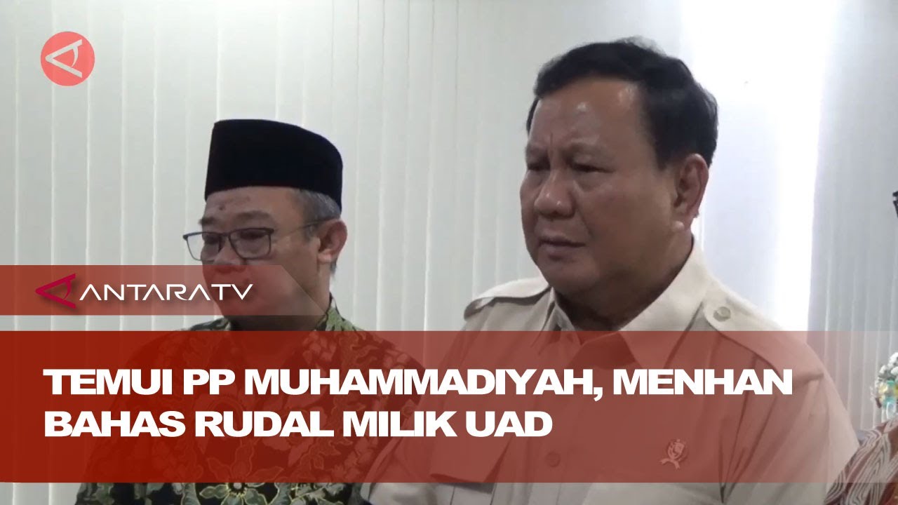 Temui Pp Muhammadiyah Menhan Bahas Rudal Milik Uad Youtube