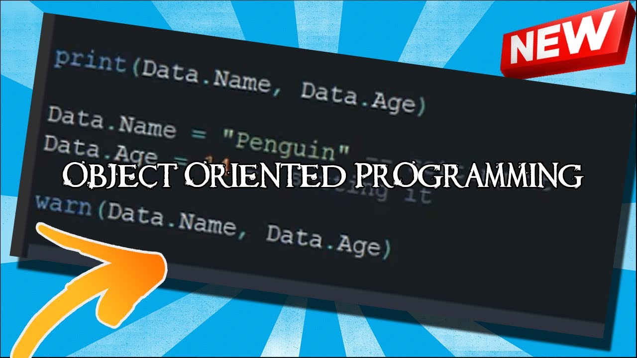 Object Oriented Programming Lua Roblox Youtube