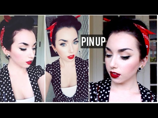 Pin Up Girl Makeup