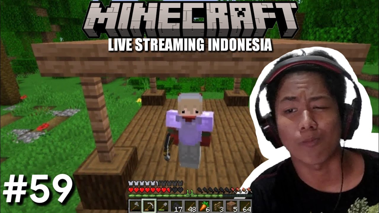 Minecraft Live Indo Youtube