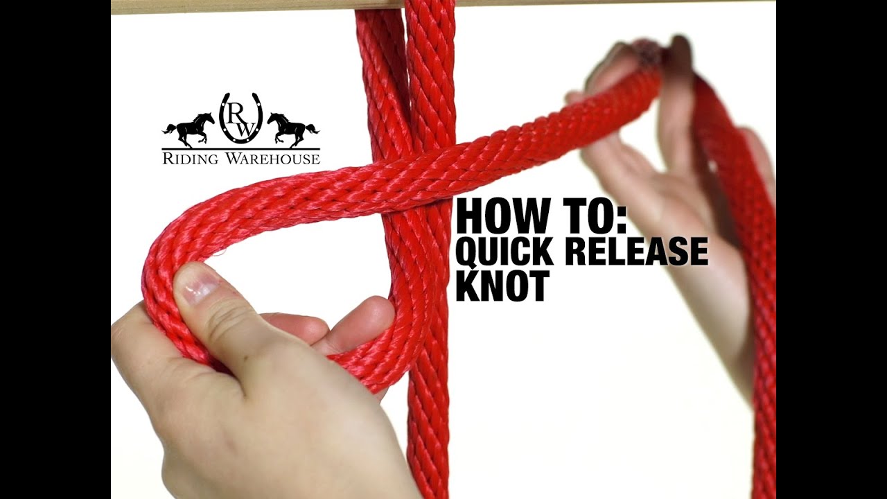 How To Tie A Quick Release Knot Knot Quick Release Tie Creative
