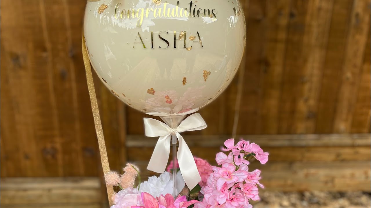 Balloon Bouquet Tutorial Youtube