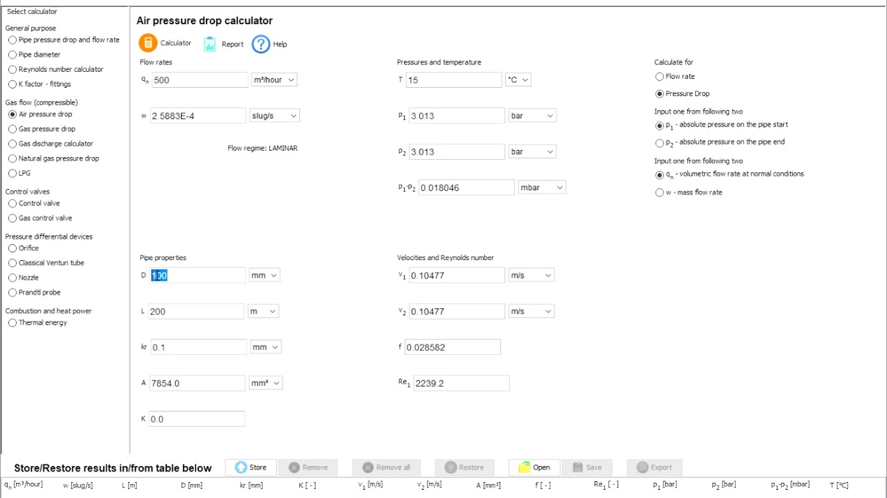 Pipe Diameter And Flow Rate Calculator Online 42 Off
