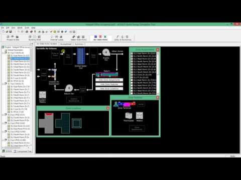 Equest Mastering The Basics 09 Space Templates And Hvac Zones Youtube