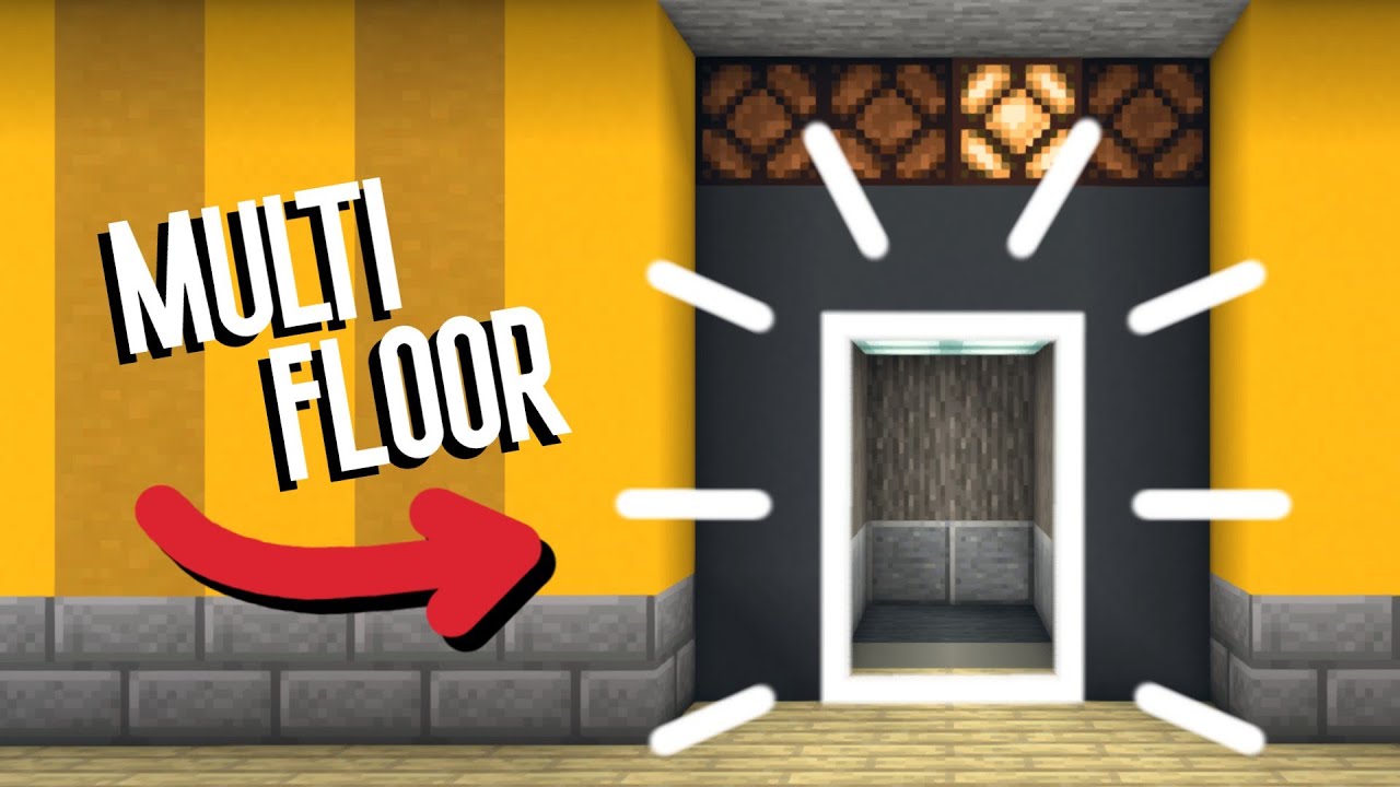 How To Build A Multi Floor Elevator In Minecraft Viewfloor Co