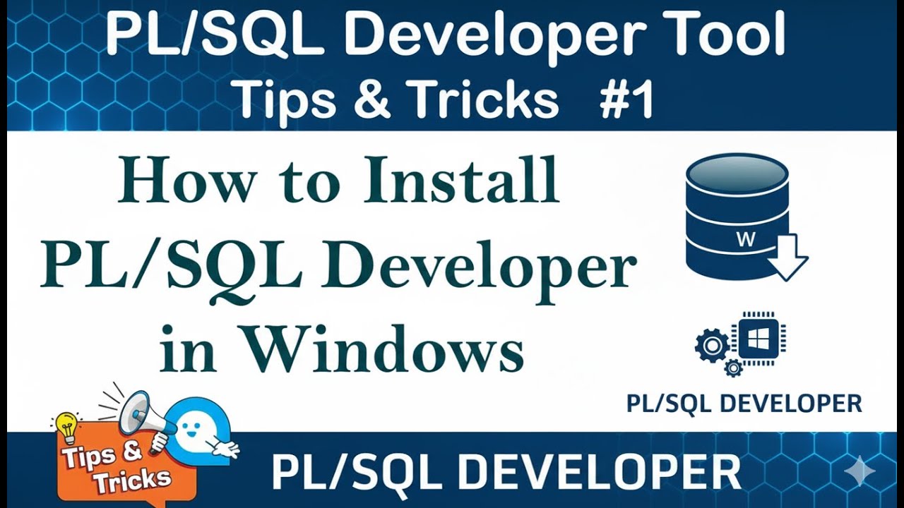 How To Download Install Pl Sql Developer On Windows Step By Step