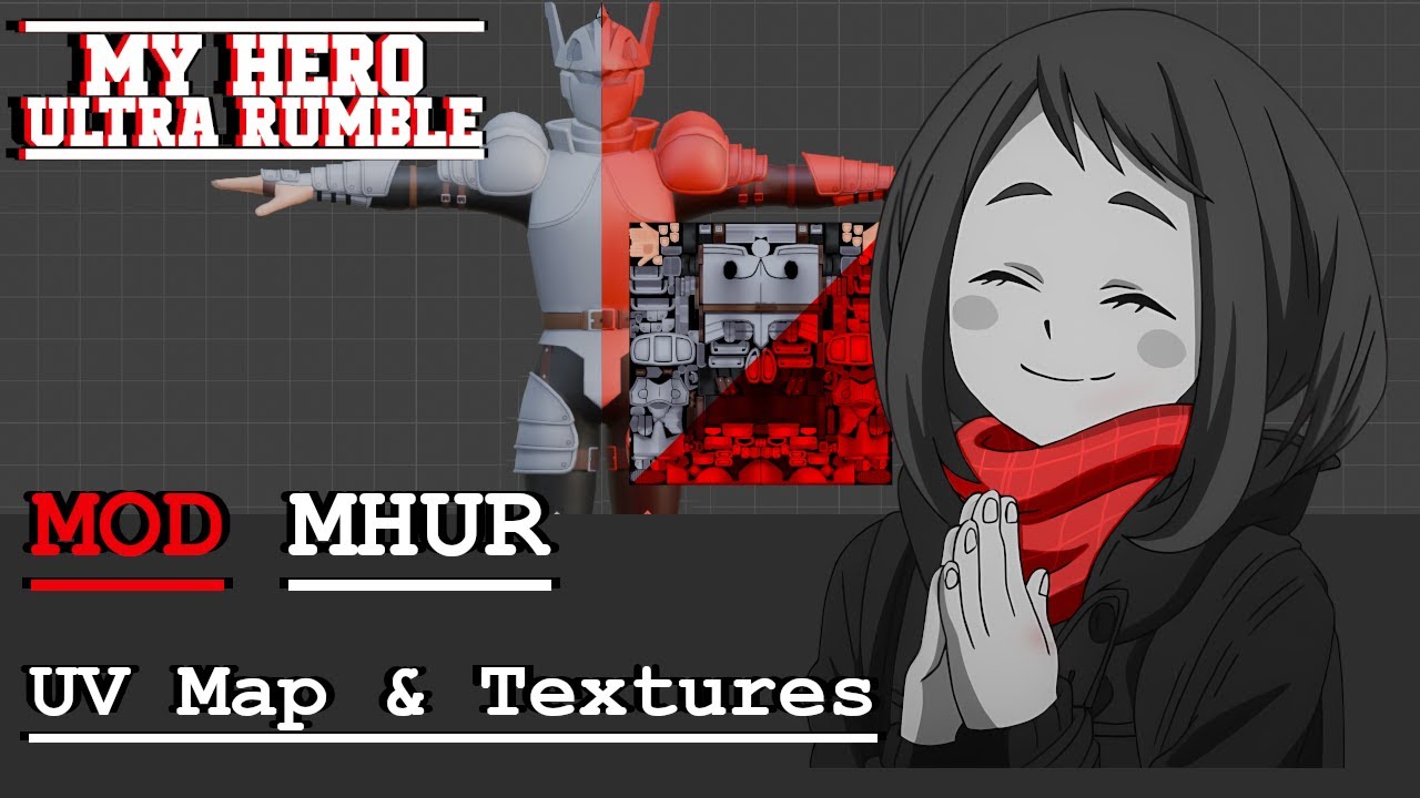 Modding Mhur How To Edit Uv Maps Textures Part 3 Youtube