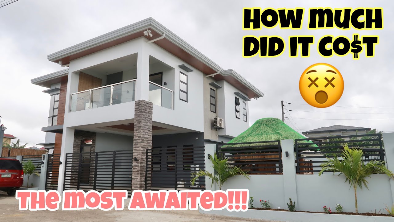 House Construction Cost In The Philippines Our House Cost Youtube