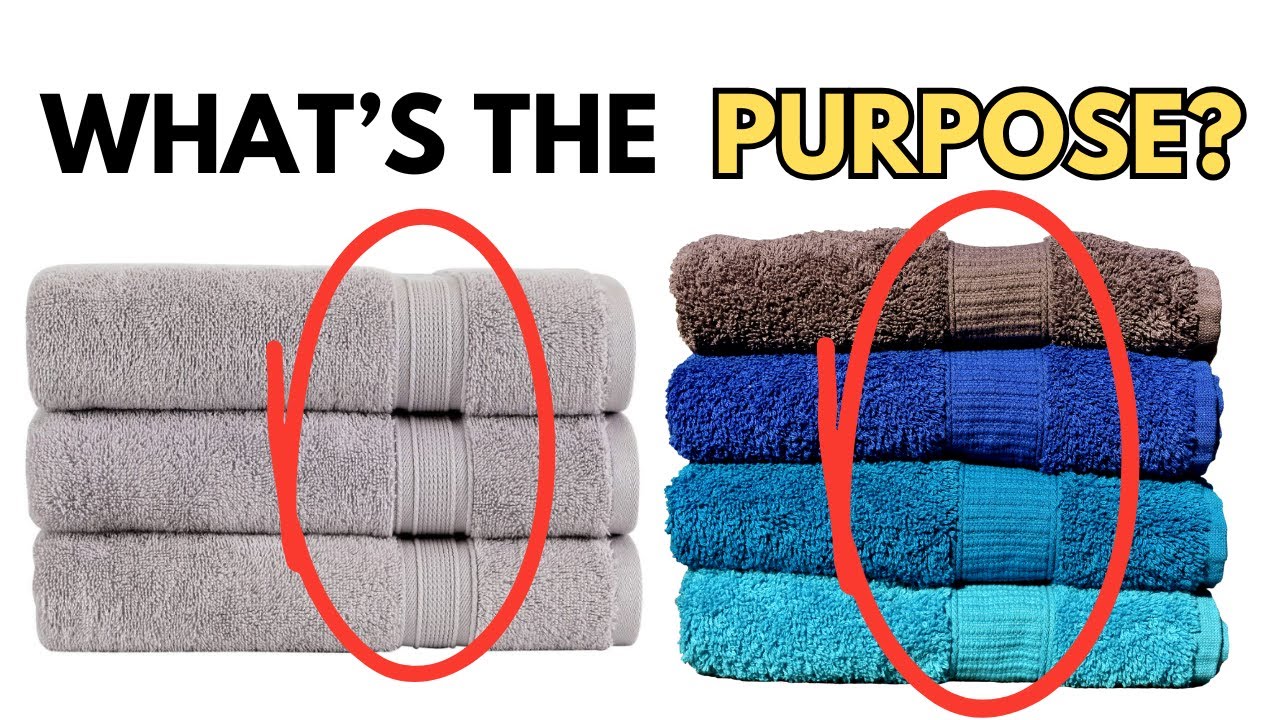 What Is The Point In These Lines On Towels Youtube