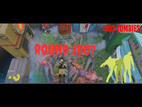 The Worlds Smallest Zombies Map Will I Make It To Round 100 Youtube