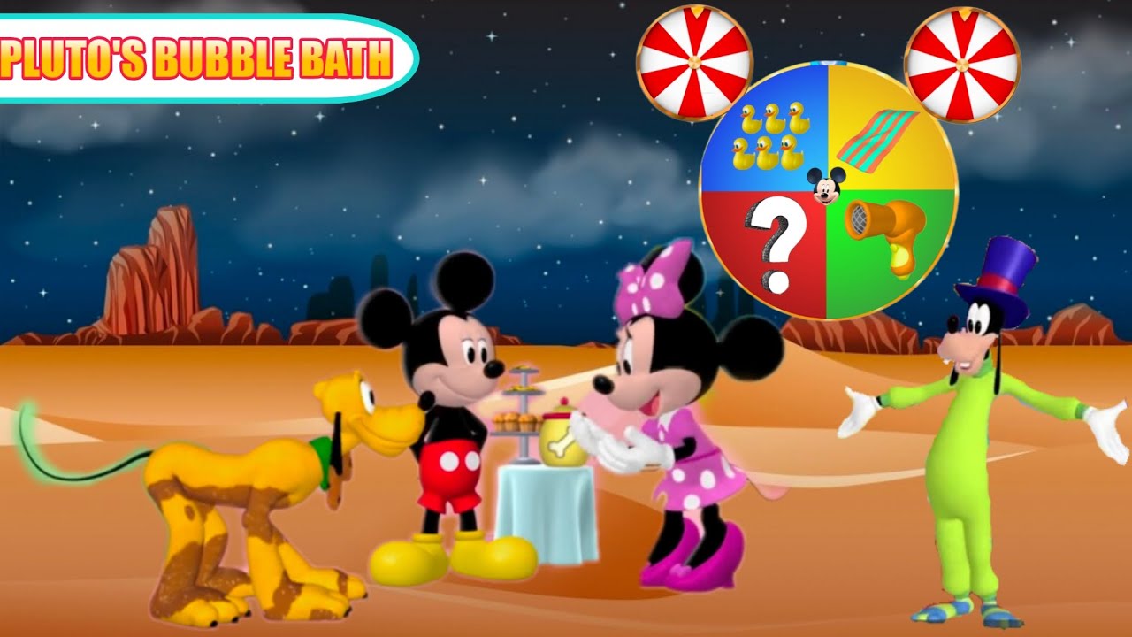 Mickey Mouse Clubhouse Pluto S Bubble Bath Oh Toodles Compilation