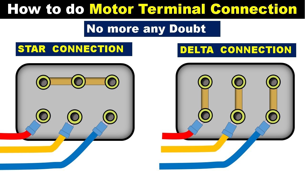 Three Phase Induction Motor Star Delta Connection Infoupdate Org