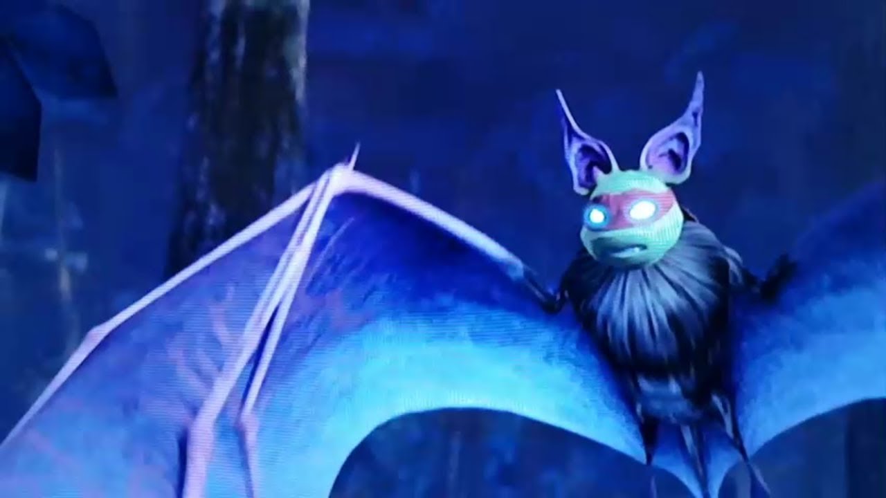 Tmnt 2012 Monster Arc Clip Bat Raphael Youtube
