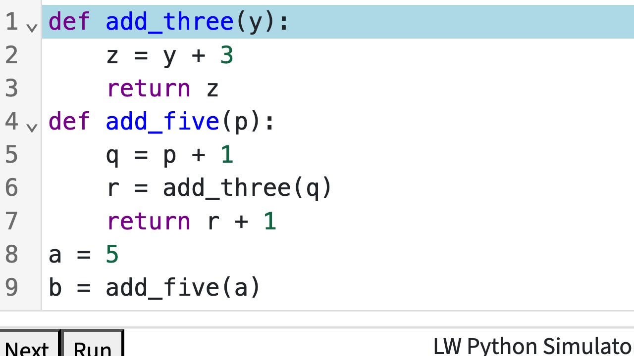 Python Functions Making A Function Call Inside Another Function Youtube
