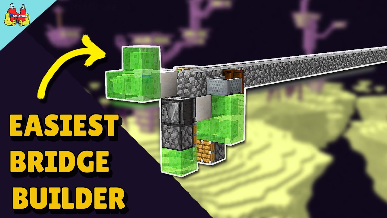 Simple Afk Cobblestone Bridge Generator Java 1 15 1 16 Auto Bridge