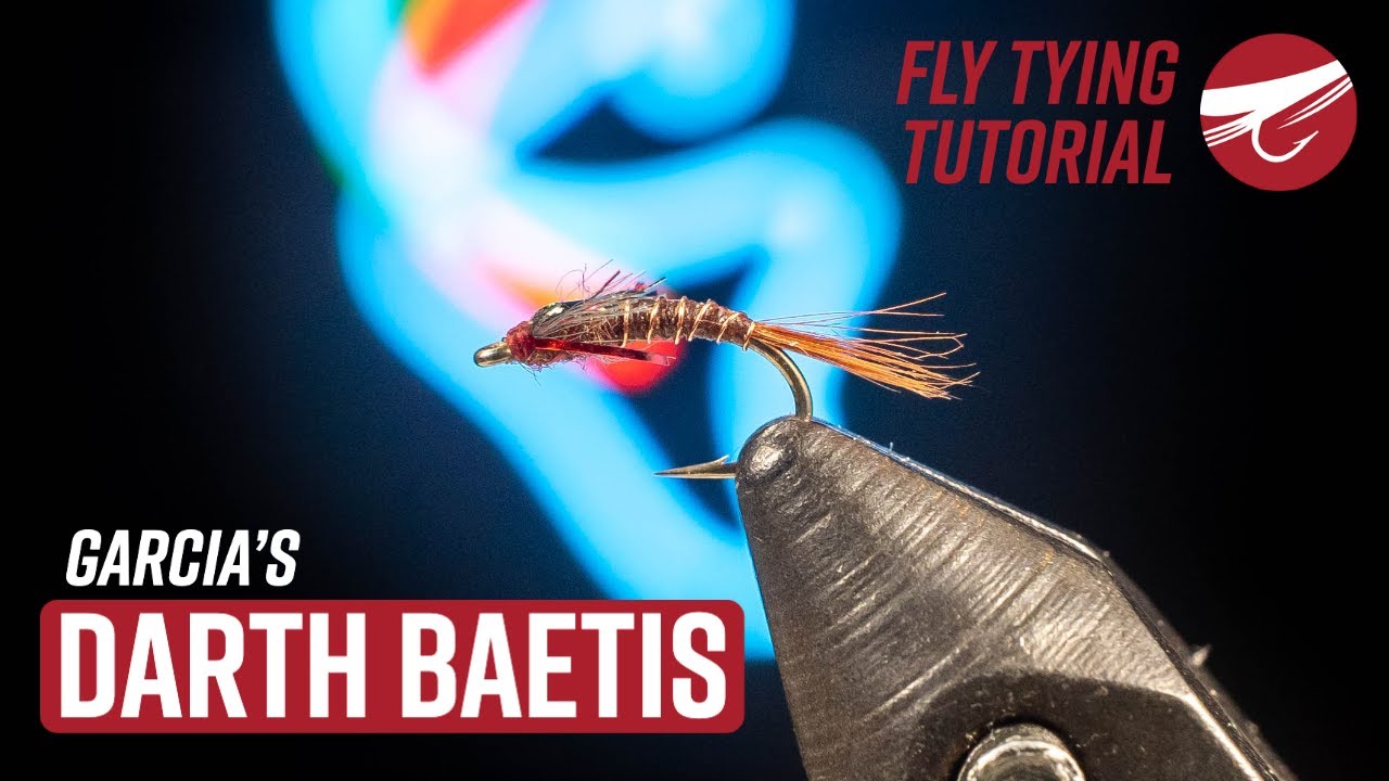 Garcia S Darth Baetis Fly Tying Tutorial Youtube