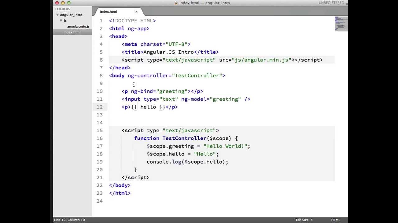 Angularjs Intro Youtube