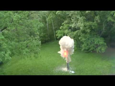 Epic Sawdust Cannon Youtube