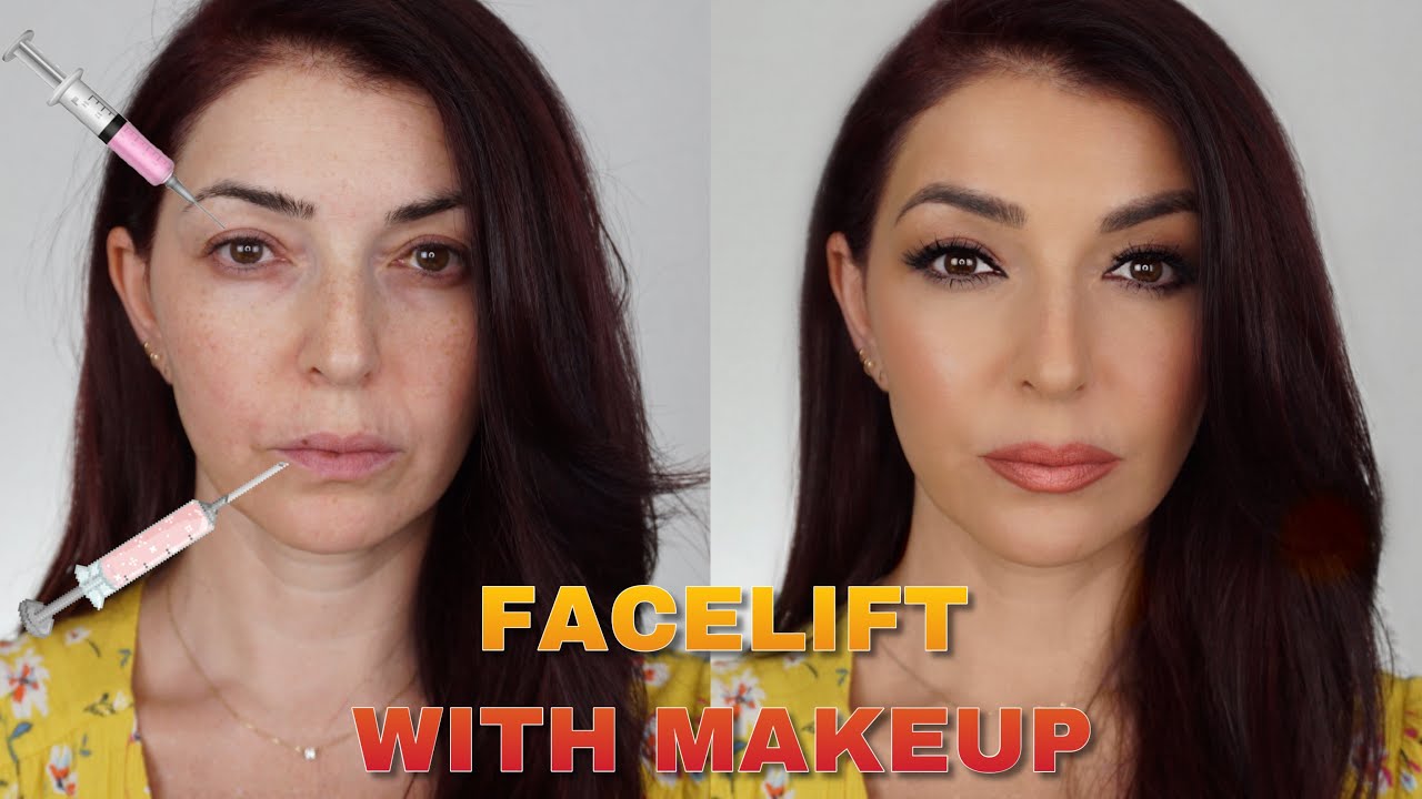 Facelift With Makeup Tutorial Youtube