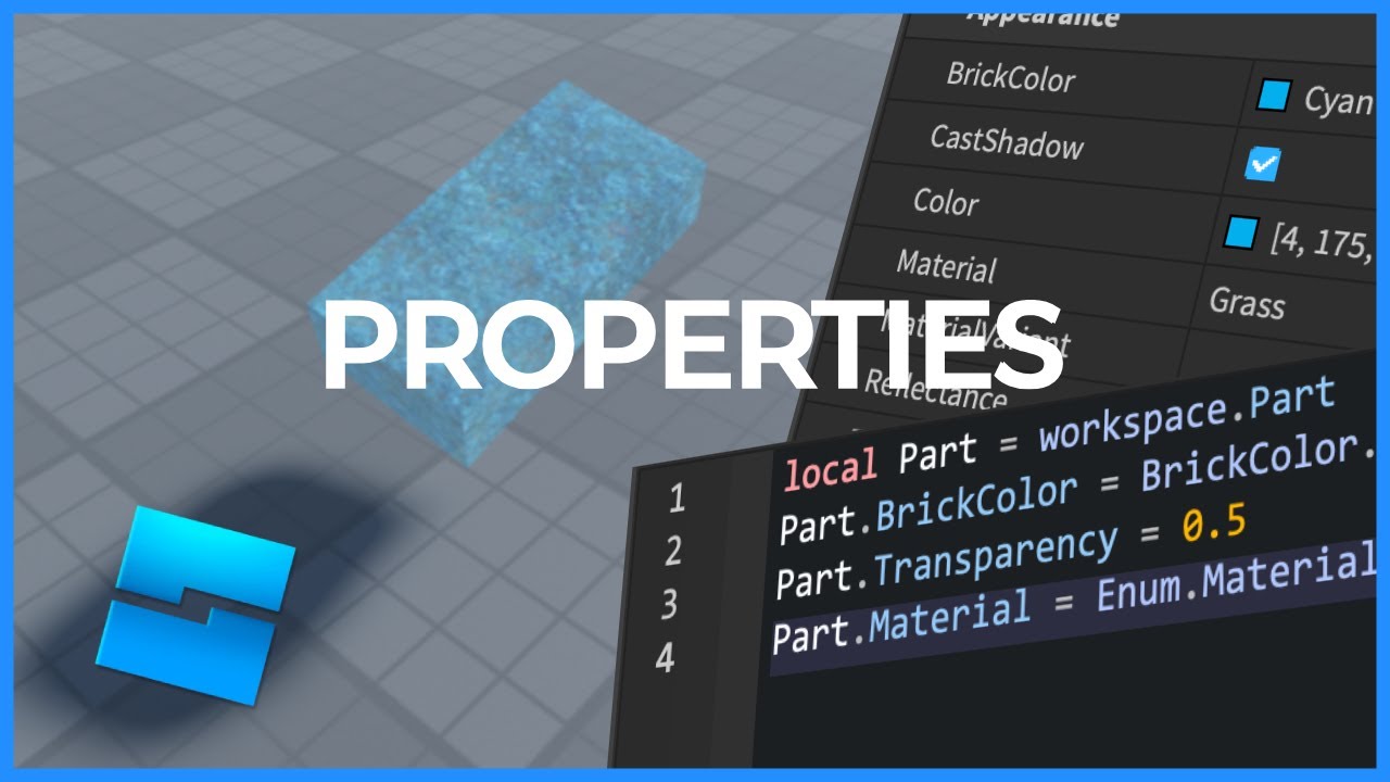 Properties Roblox Studio Scripting Tutorial 2 Youtube