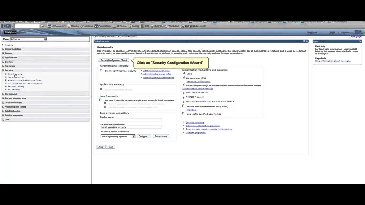 Setup Federated Repository In Websphere 8 5 5 Youtube