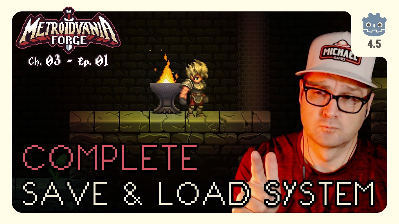 Save Load вђј рџ 03 вђј рџ ј01 вђј Metroidvania Forge Godot 4 Tutorial Series