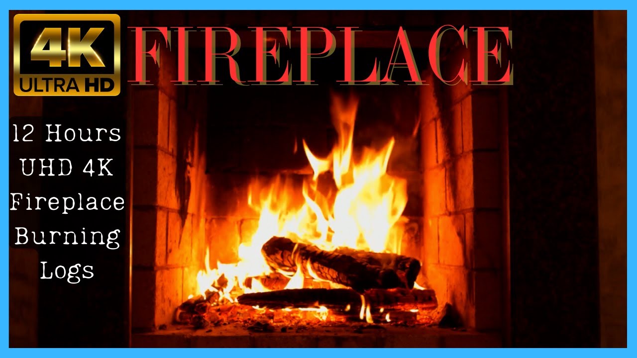 рџ ґ Cozy 12 Hours Of 4k Fireplace Video With Crackling Fire Sounds And