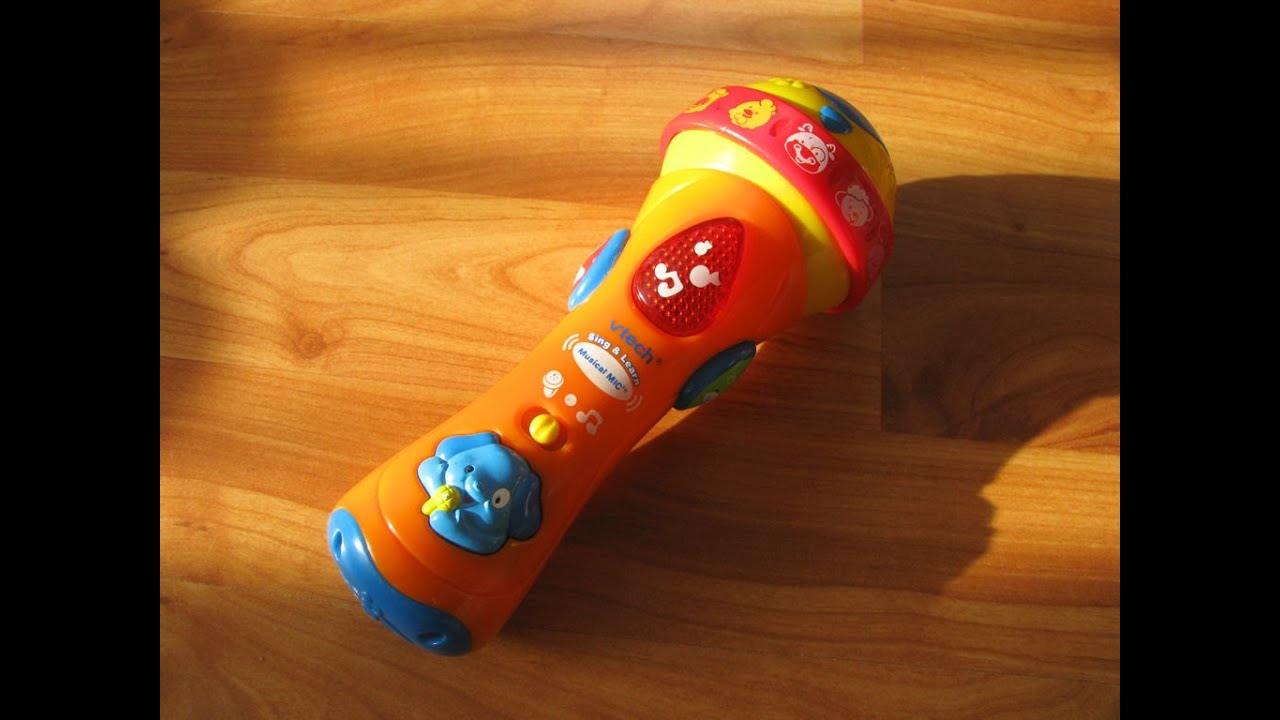 Vtech Sing Learn Musical Mic Interactive Educational Toy For