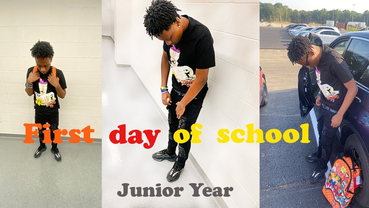 Grwm First Day Of School Vlog Junior Year 2023 Youtube