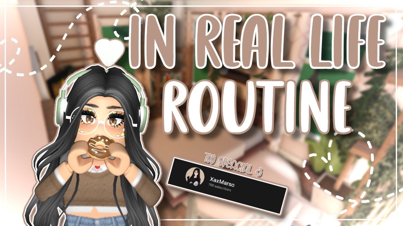 My Irl Bloxburg Daily Routine Youtube