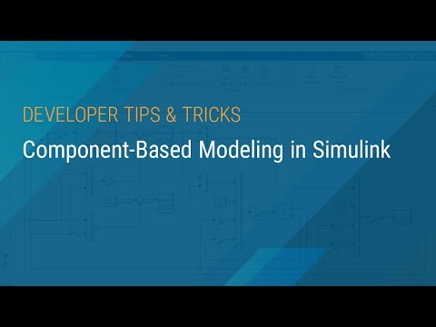 Component Based Modeling In Simulink Matlab Programming