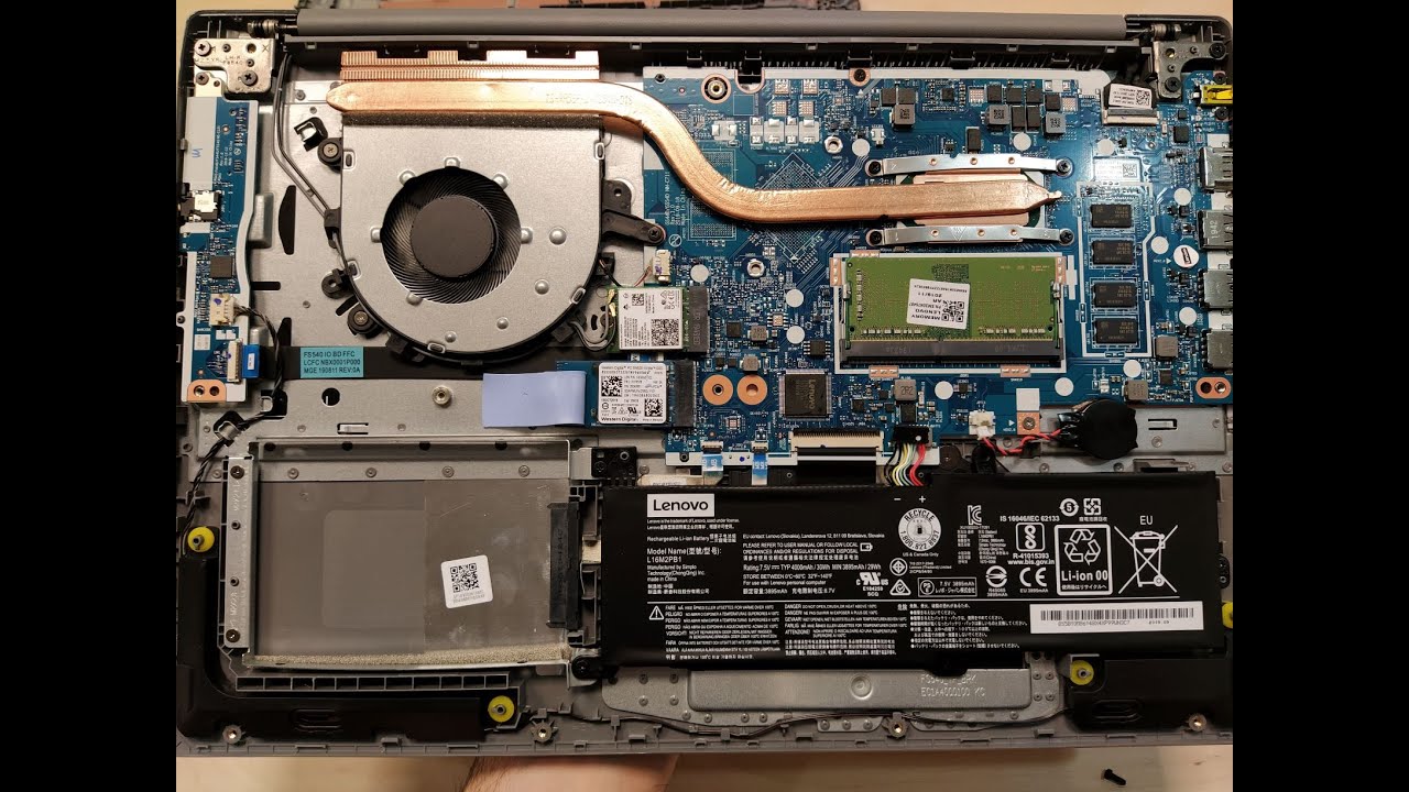 Lenovo Ideapad S145 Disassembly Teardown How To Upgrade Ssd 44 Off