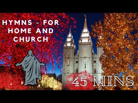Calm Instrumental Lds Christmas Music With The Lights On Temple Square