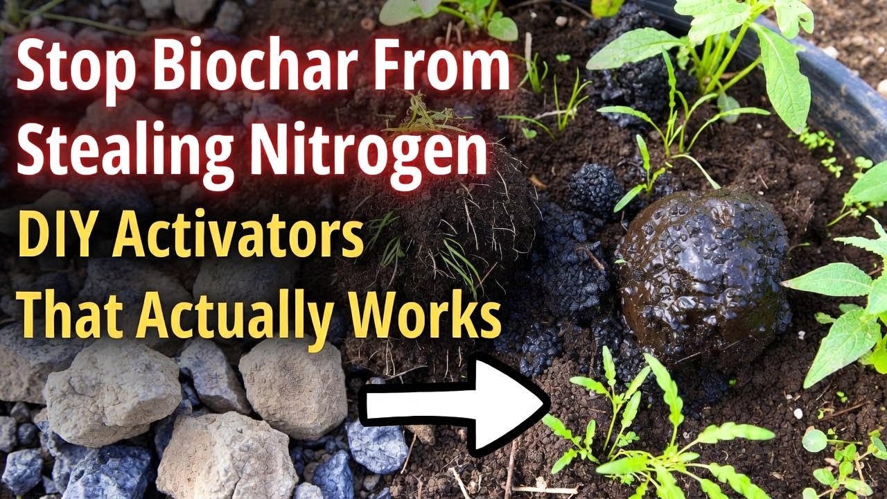 Activate Your Biochar With This 2 Ingredient Hack Soil Microbes Go